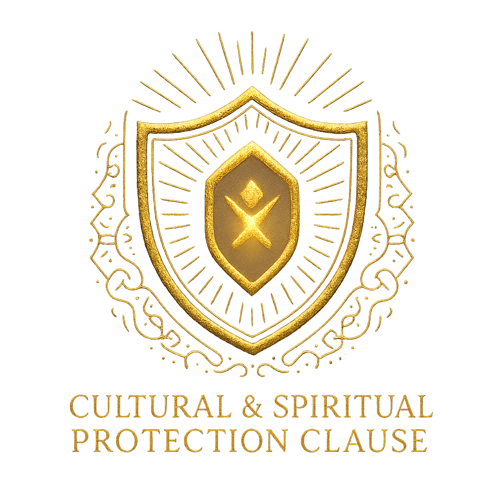 The Cultural & Spiritual Protection Clause™ – FIFTH HOUSE OF CREATIVITY ...